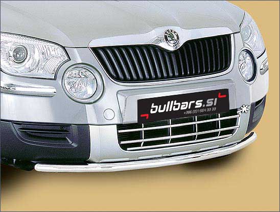 EU INOX bull bar spodaj - Škoda Yeti (2009-2014) - Kogovšek Trzin