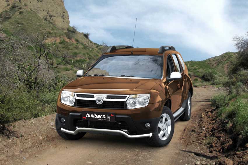 EU INOX bull bar spodaj fi60 - Dacia Duster (2010-2018) - Kogovšek Trzin