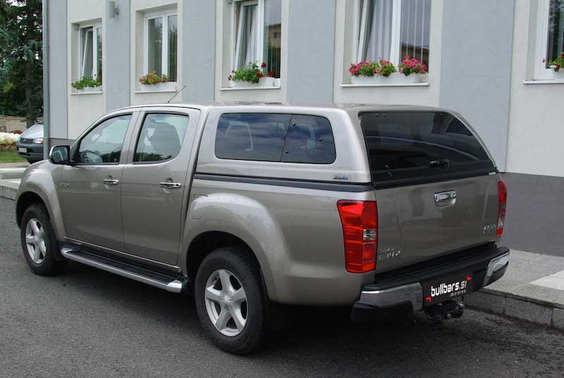 Hard top - s pop-out stranskimi okni - Isuzu D-MAX (2012-2017 ...