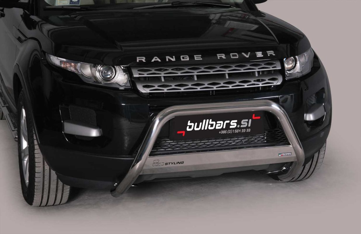 EU INOX bull bar fi63 - Land Rover Range Rover Evoque (2011-2018 ...