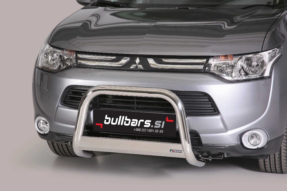 EU INOX bull bar fi63 - Mitsubishi Outlander (2012-2015) - Kogovšek Trzin