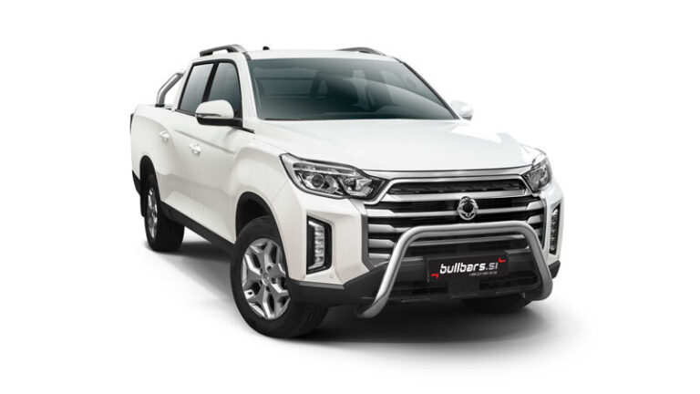 EU INOX bull bar fi70 – SsangYong Musso (2021-) - Kogovšek Trzin