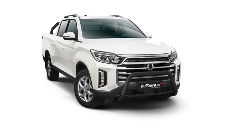 EU INOX bull bar fi70 – SsangYong Musso (2021-) - Kogovšek Trzin